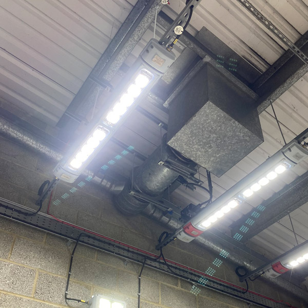Hazardous Area Lighting In A Flammable Store | SR Electrical