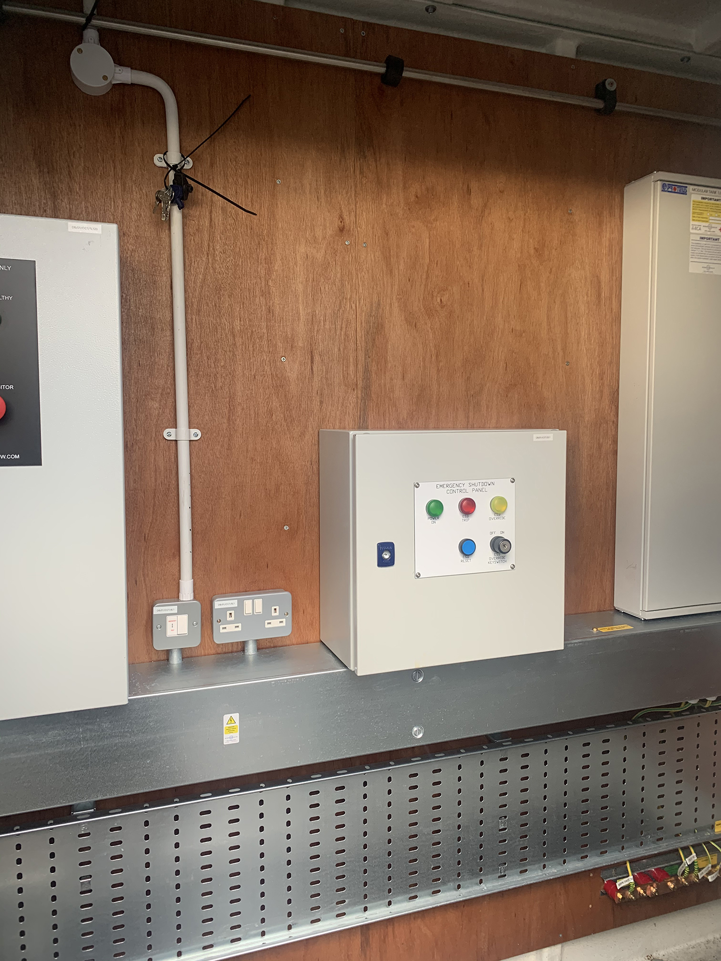 GRP Cubical Switch and Control Room Installation | SR Electrical