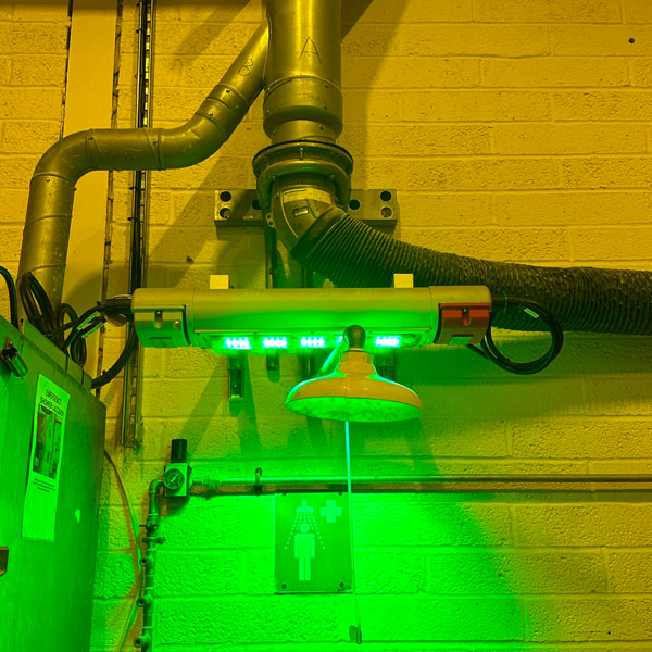 Lacquer Mixing Room ATEX and Emergency Lighting Installation