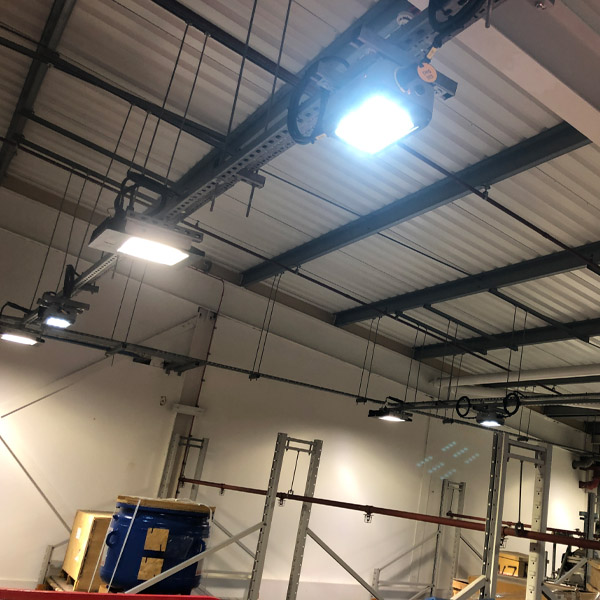ATEX Certified Lighting for a Solvent Store Warehouse | Project