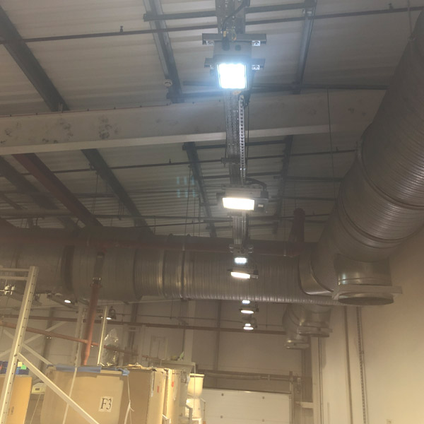 ATEX Certified Lighting for a Solvent Store Warehouse | Project