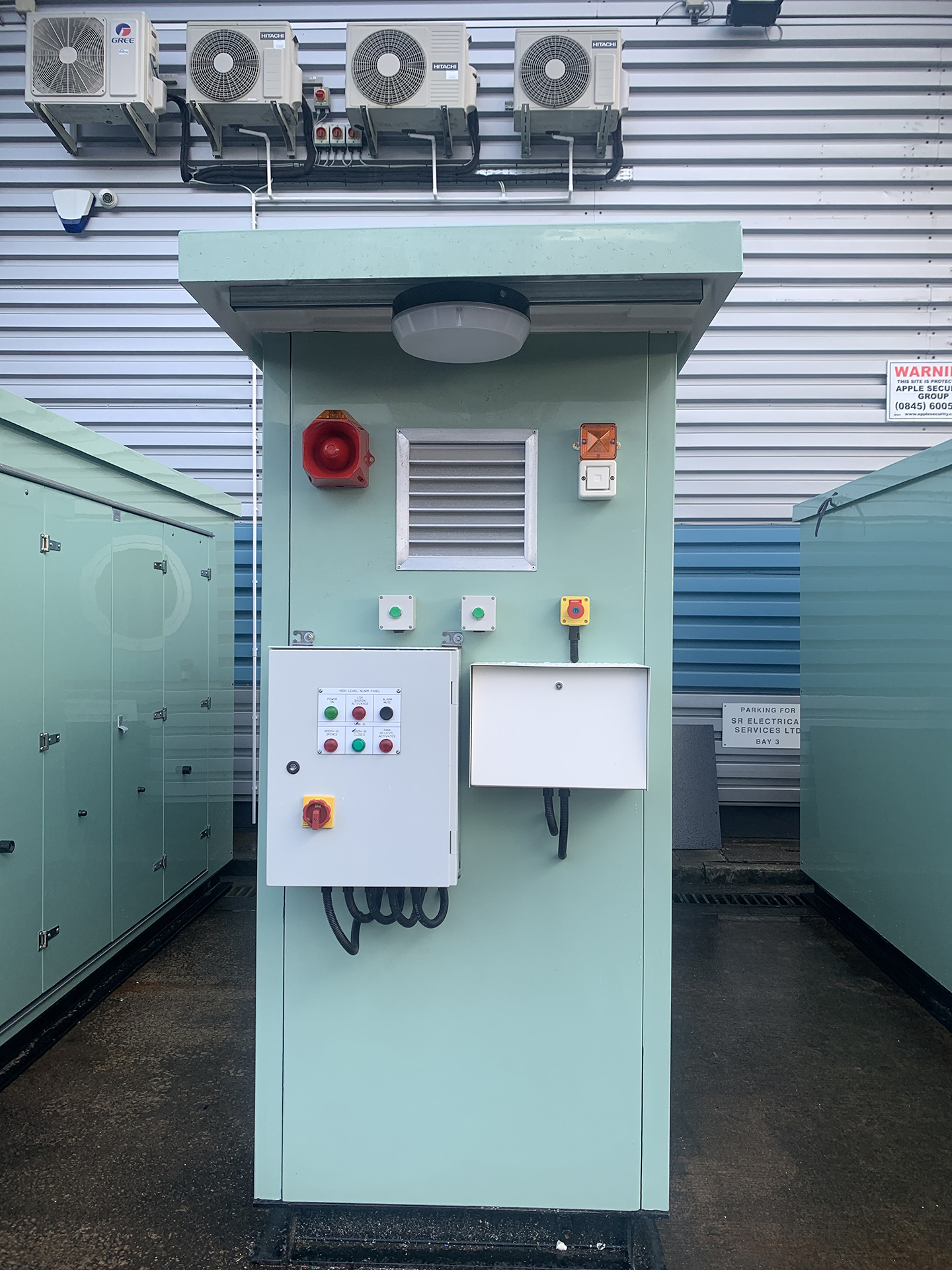 GRP Cubical Switch and Control Room Installation | SR Electrical