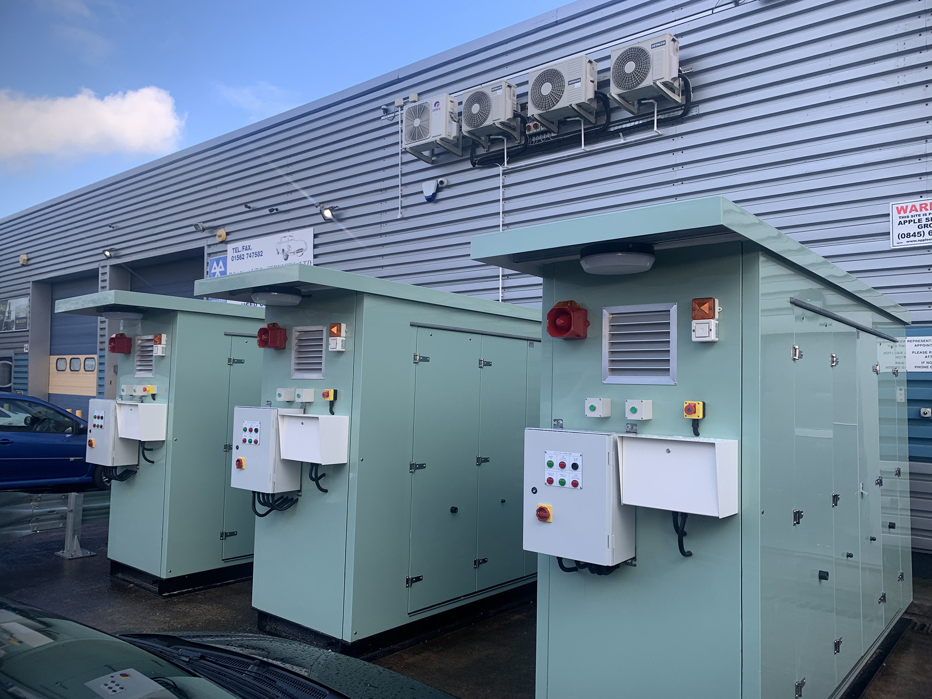 GRP Cubical Switch and Control Room Installation | SR Electrical